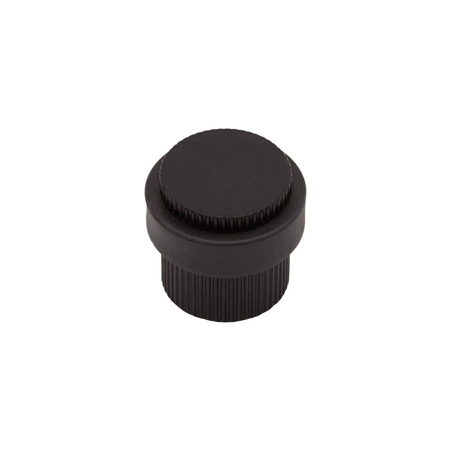 Helix Stripe Door Stop, Matte black | RoyalDesign.co.uk