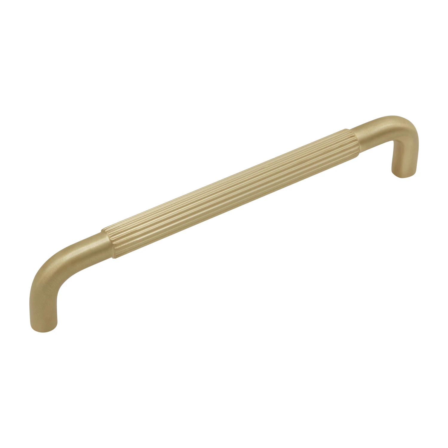 Helix Stripe Handle 160, Brass from Beslag Design | RoyalDesign.co.uk