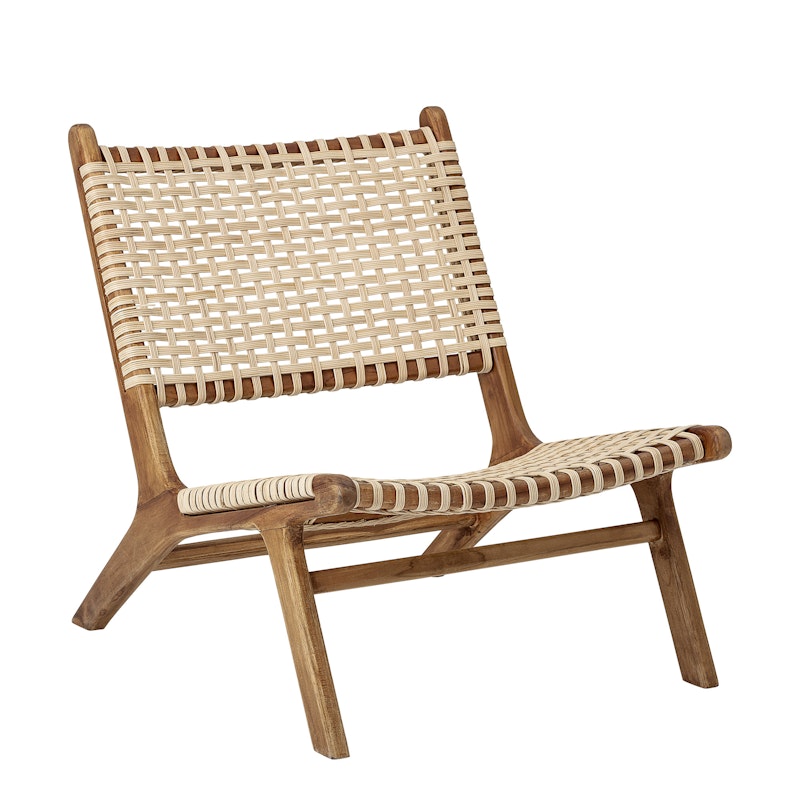 Keila Lounge Chair 80x71 cm Teak Rattan