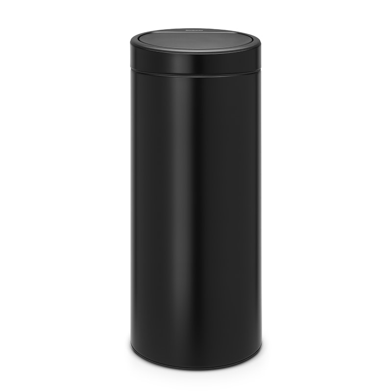 Black garbage bin store