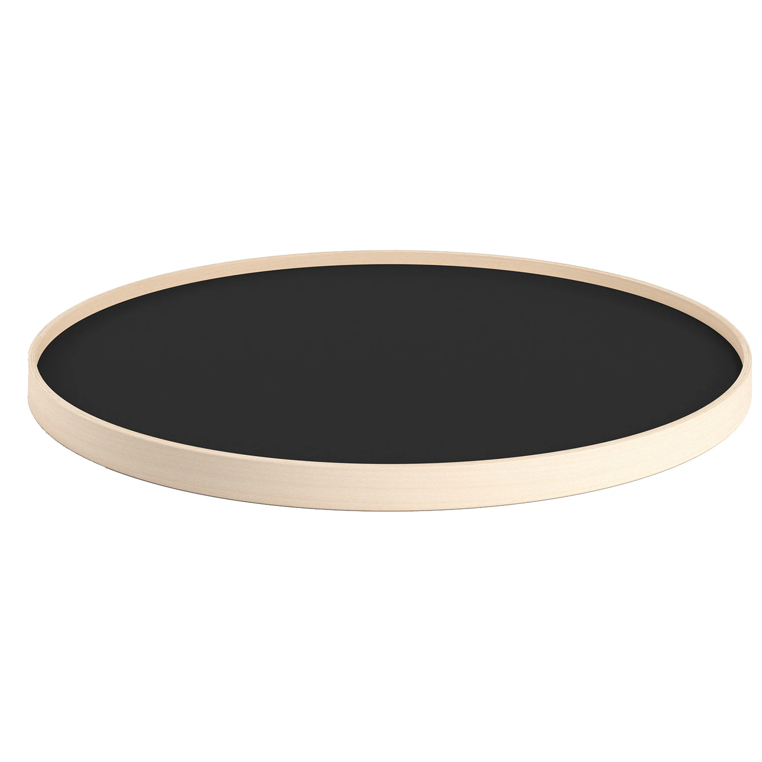 Bølling Tray Ø60 cm, Untreated Beech / Base | RoyalDesign.co.uk