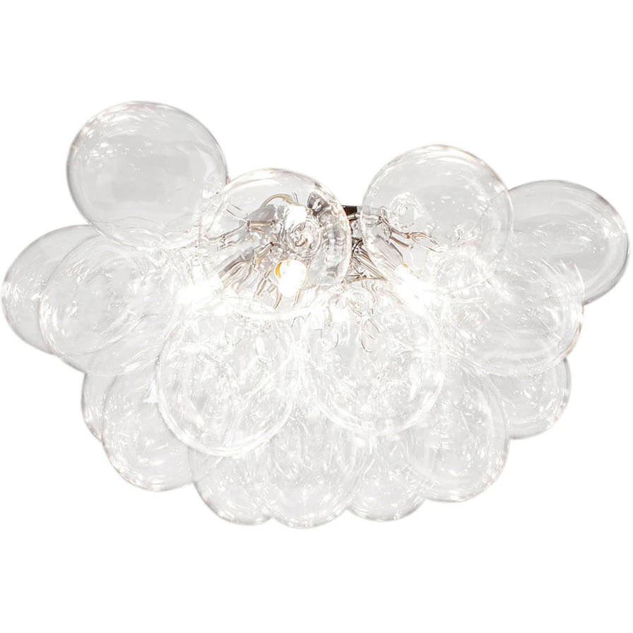 Gross Flush Ceiling Light 50 cm, Clear | RoyalDesign.co.uk