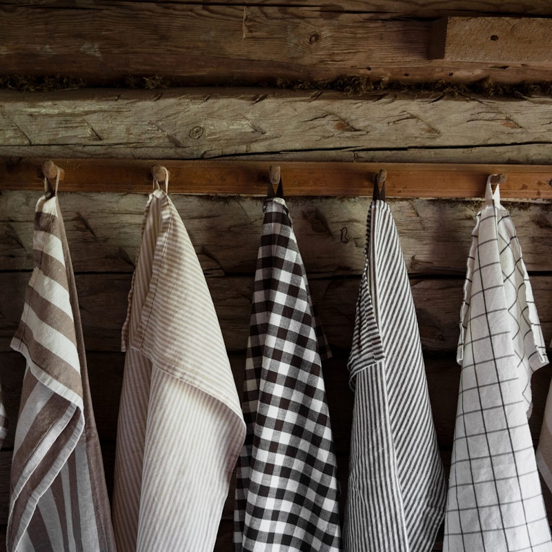 Beige kitchen towels store