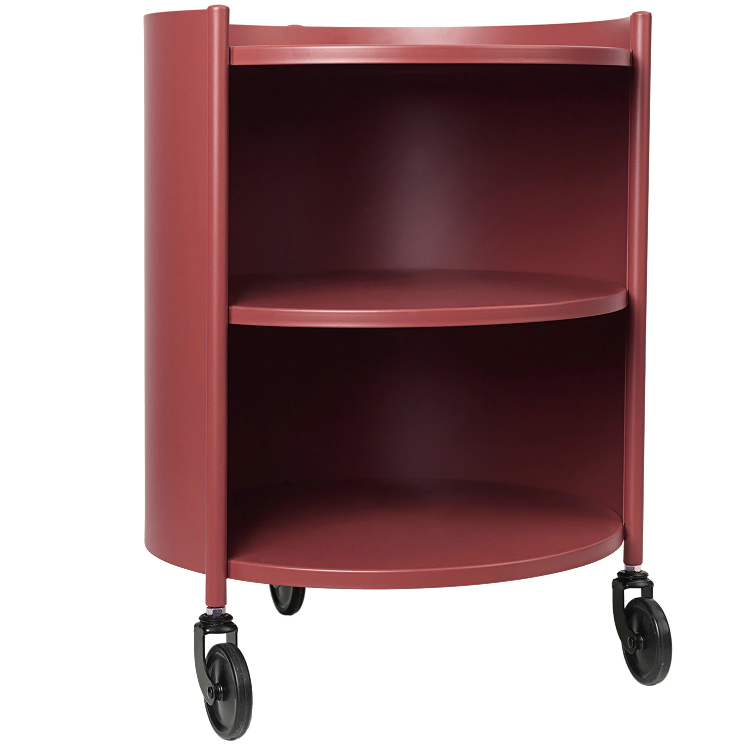 Eve Side Table, Mahogany Red from Ferm Living | RoyalDesign.co.uk
