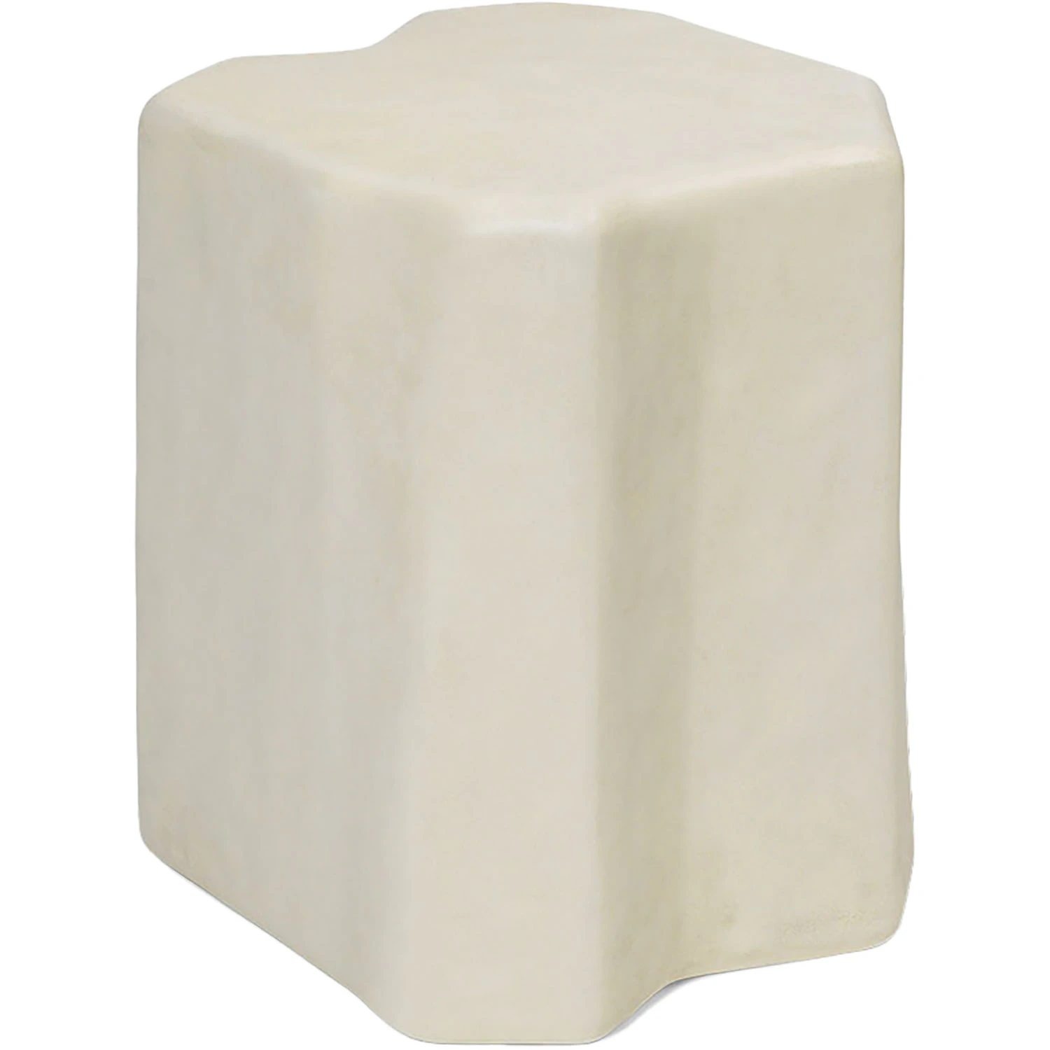 Staffa Stool, Ivory from Ferm Living | RoyalDesign.co.uk