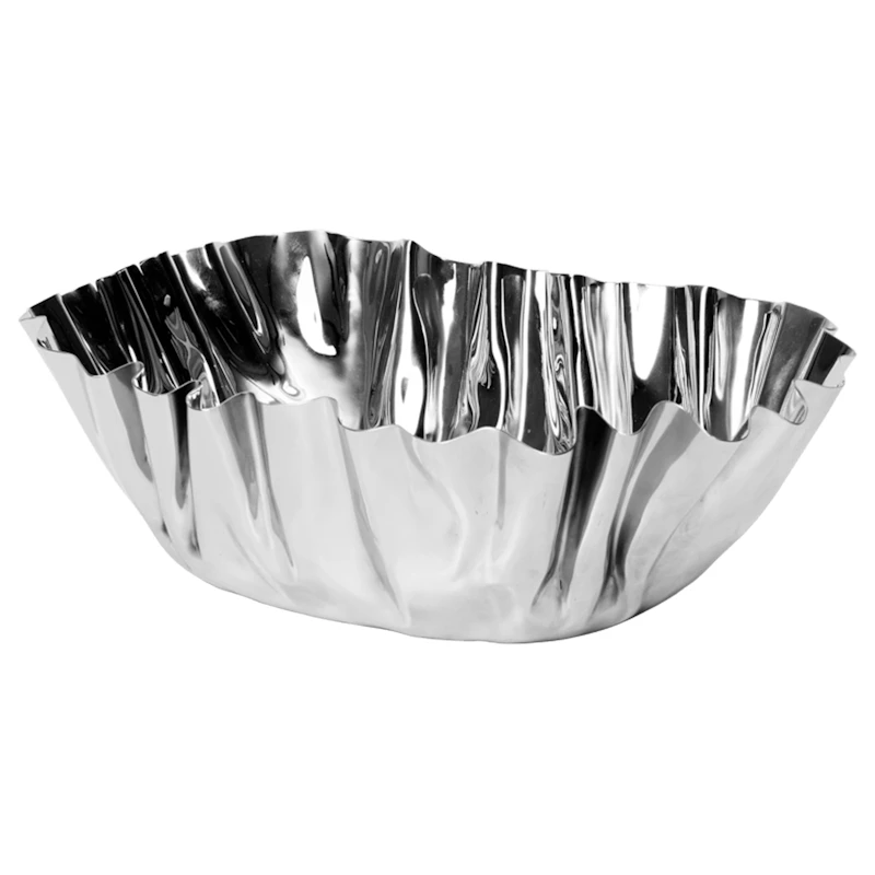 Tydra Bowl Mirror Polished, Large from Ferm Living | RoyalDesign.co.uk