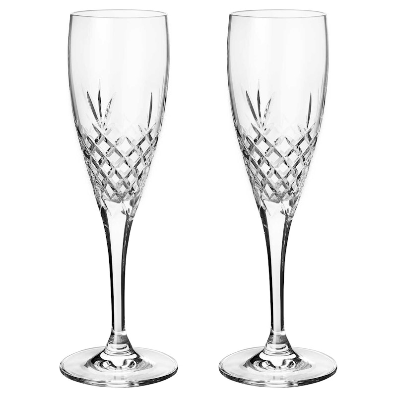 Crispy Celebration Champagne Glass 23 cl 2 Pcs