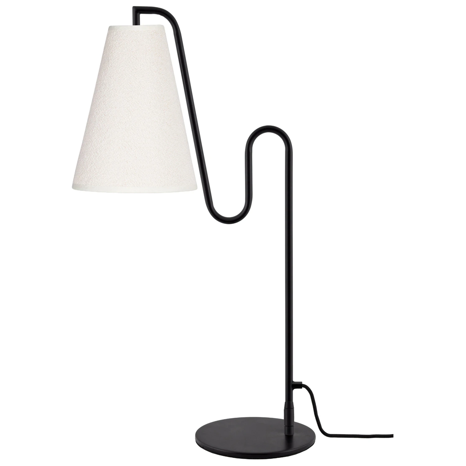 Lou Table Lamp, Black / White from Globen Lighting | RoyalDesign.co.uk