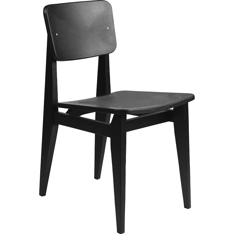 C Chair Chair Veneer Oiled Black Oak