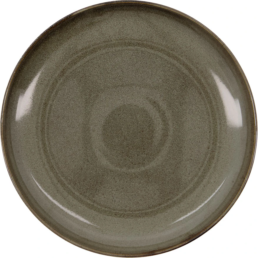 Lake Serving Dish Ø30 cm, Green from House Doctor | RoyalDesign.co.uk