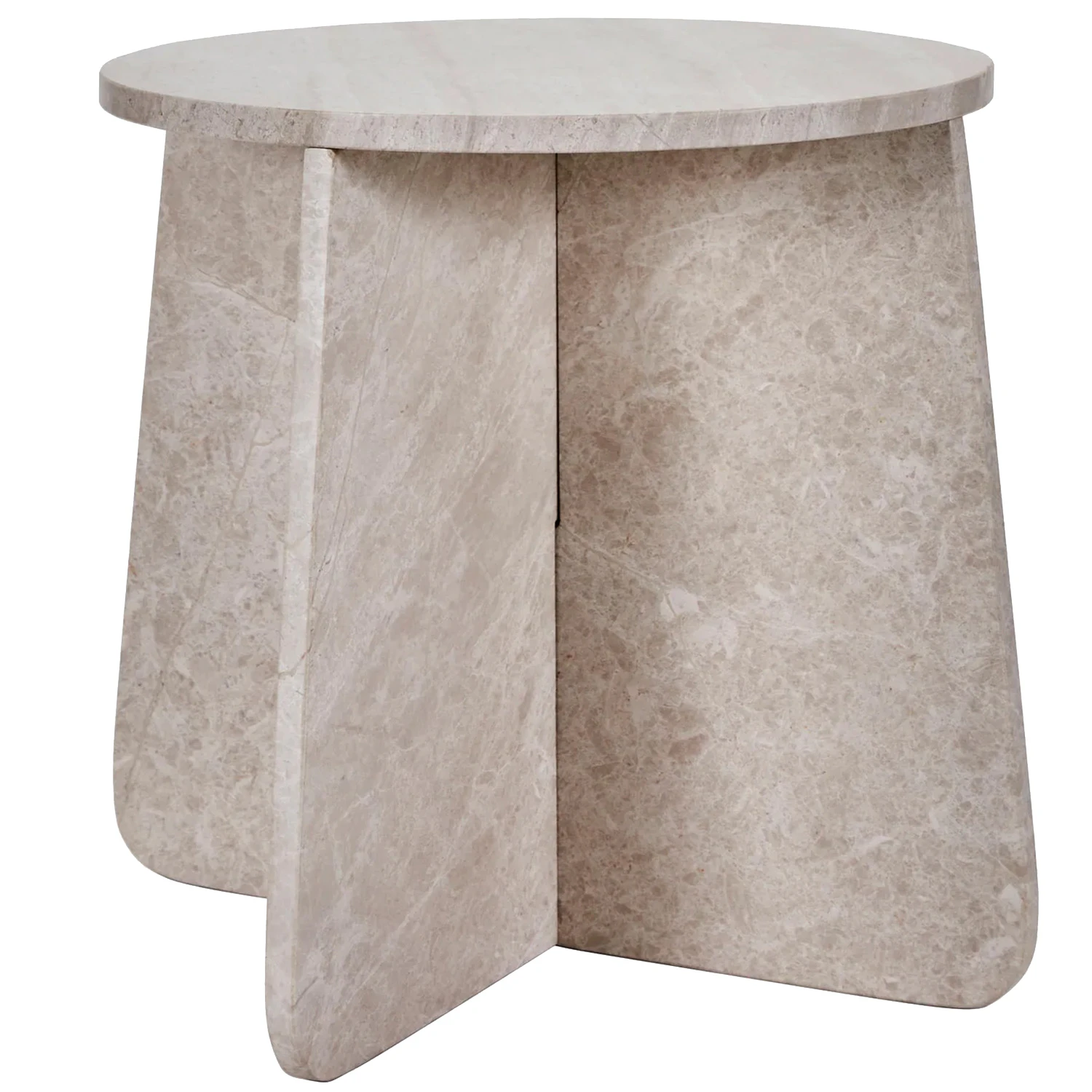 Marb Side Table Ø48 cm from House Doctor | RoyalDesign.co.uk