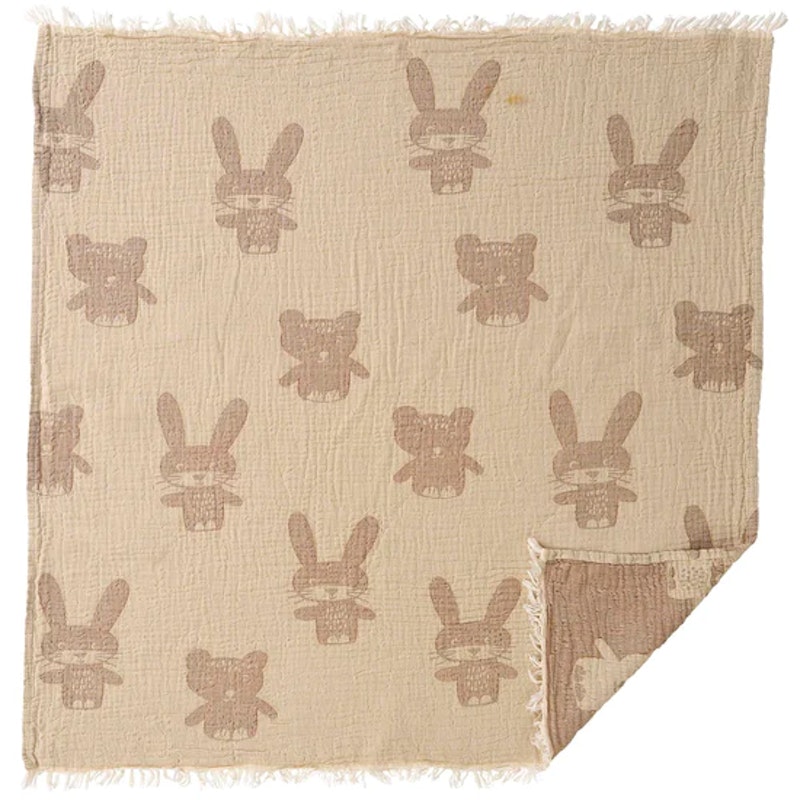 Bunny Bear Kids Blanket 75x90 cm