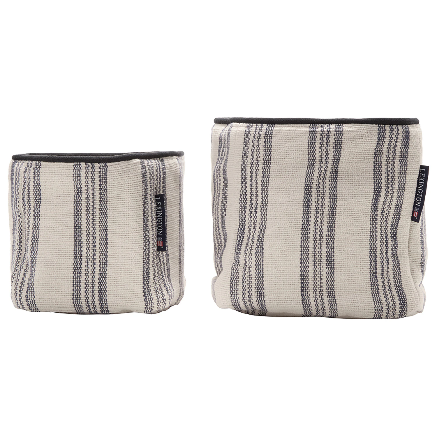 Striped Basket 2-pack from Lexington | RoyalDesign.co.uk