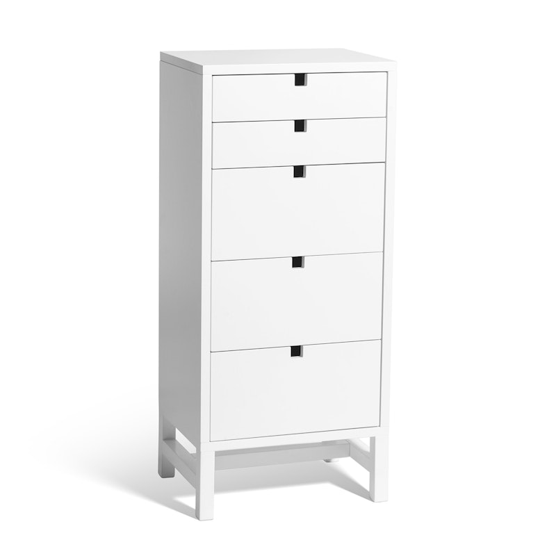 Small white drawers store