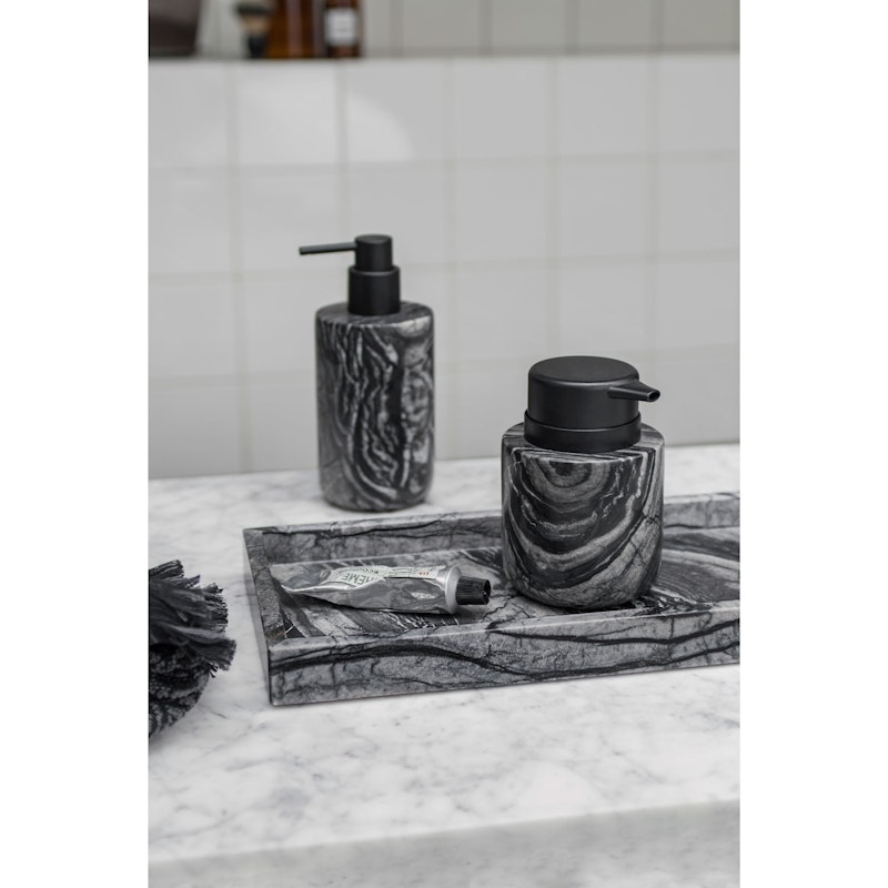 Soap dispenser top store