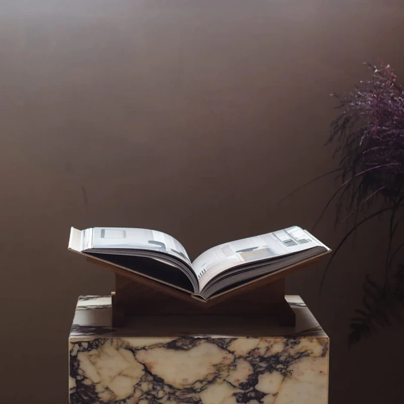Paper Book Stand Handmade Wooden Book Stand With Optional
