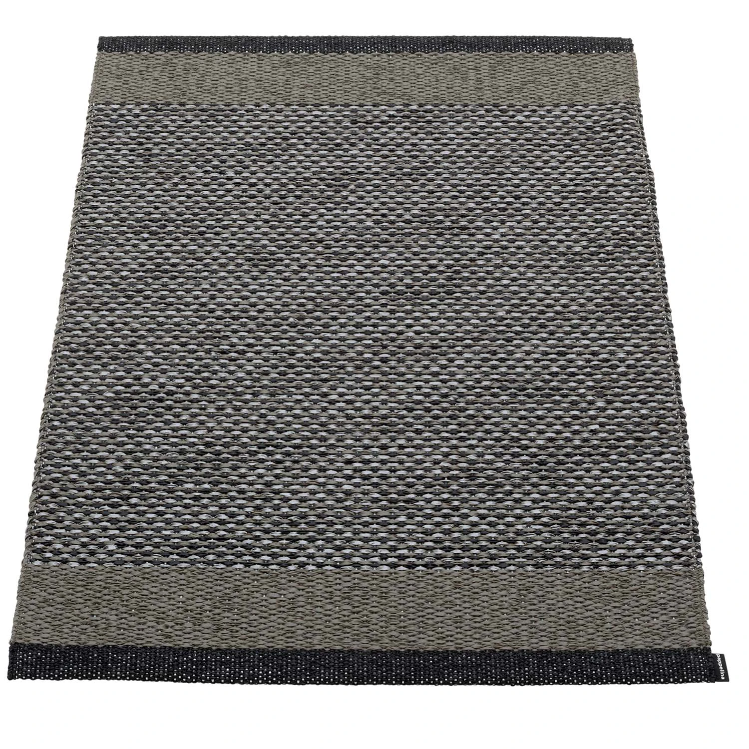 Edit Rug Black / Charcoal / Granite Metallic, 60x85 cm | RoyalDesign.co.uk
