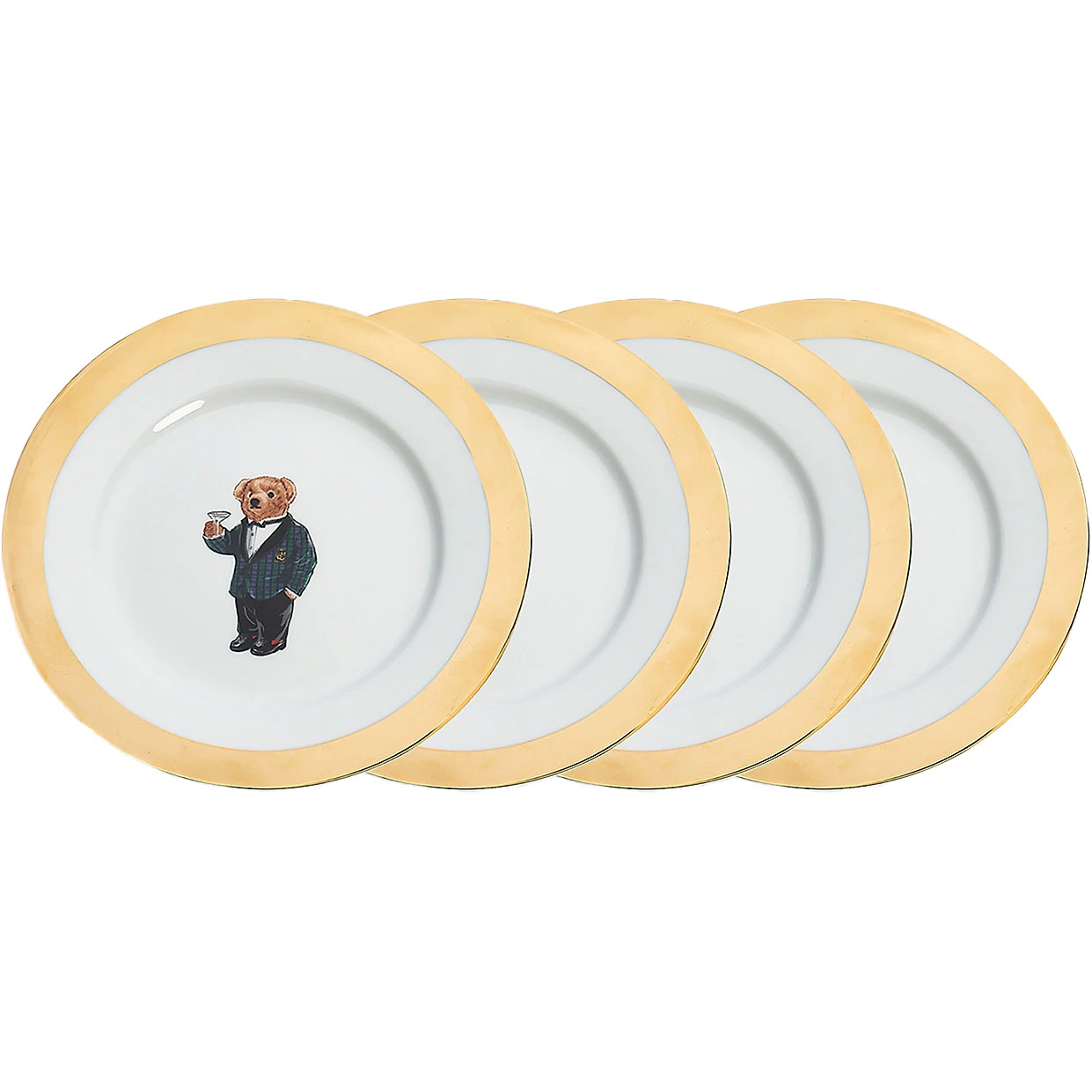 Thompson Side Plate 4-pack from Ralph Lauren Home | RoyalDesign.co.uk