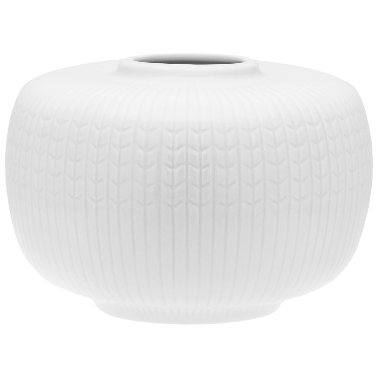 Swedish Grace Vase Ø13 cm, Snow from Rörstrand | RoyalDesign.co.uk