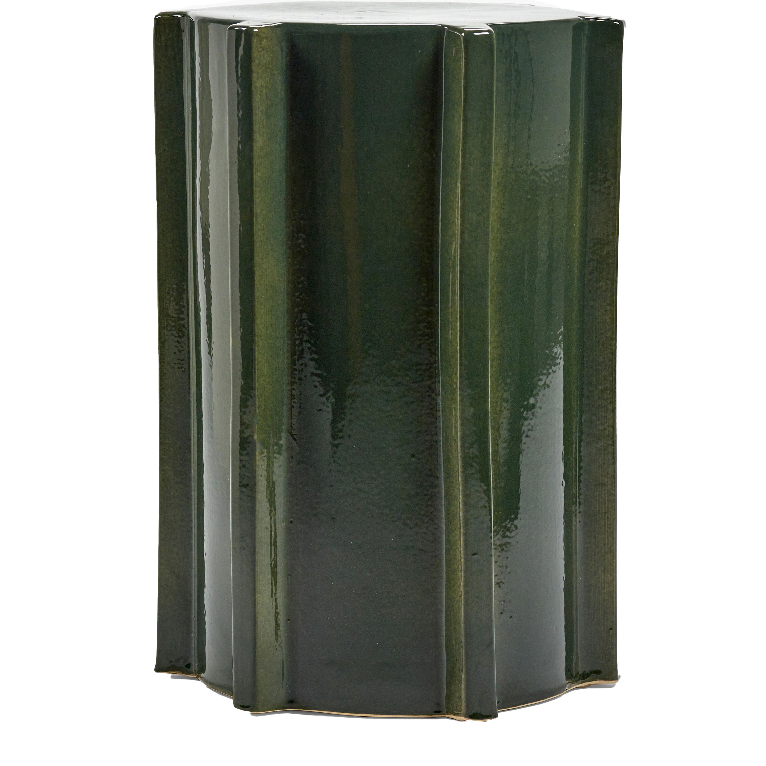Pawn Side Table Geometrical, Green from Serax | RoyalDesign.co.uk