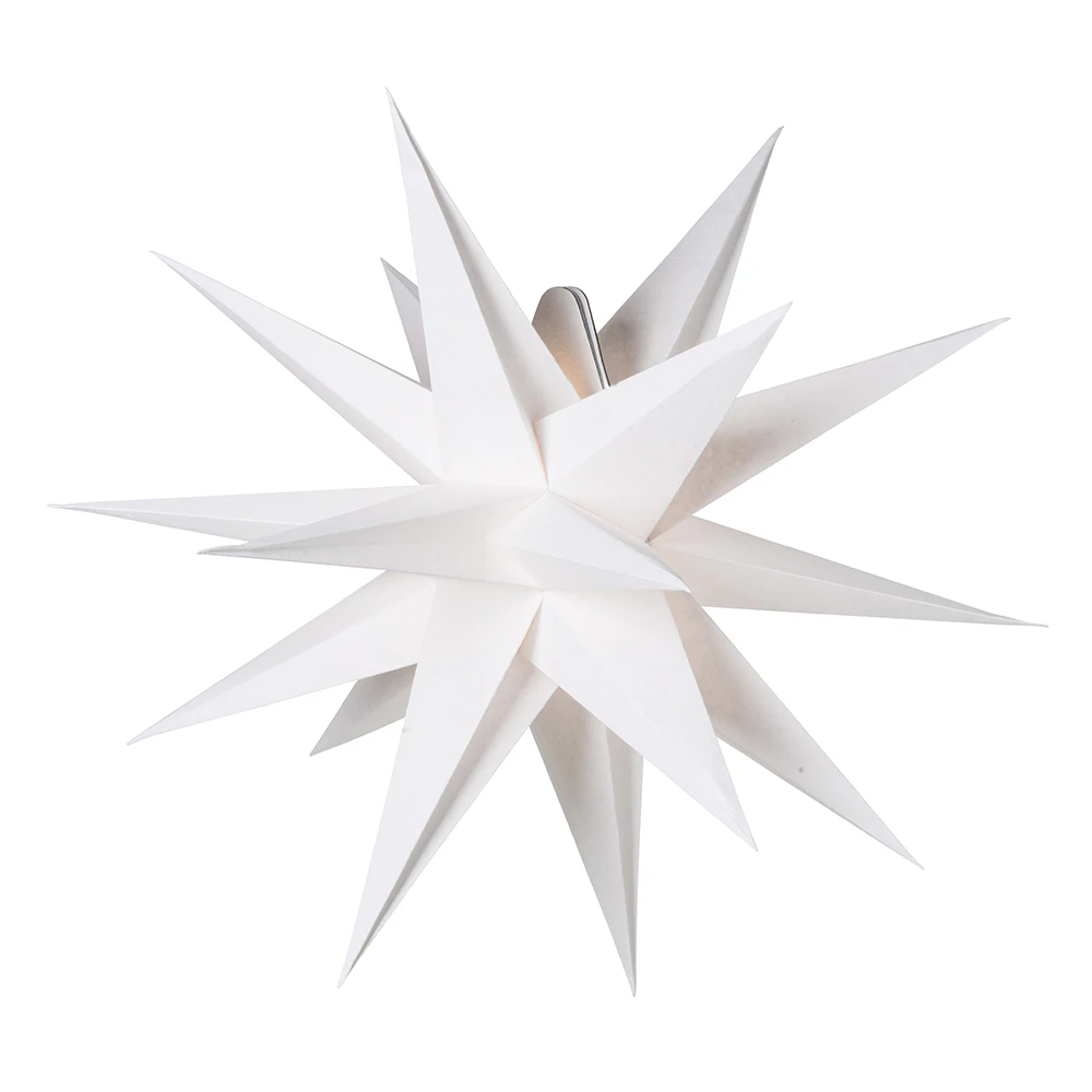 Sputnik Christmas Star 60cm, White | RoyalDesign.co.uk